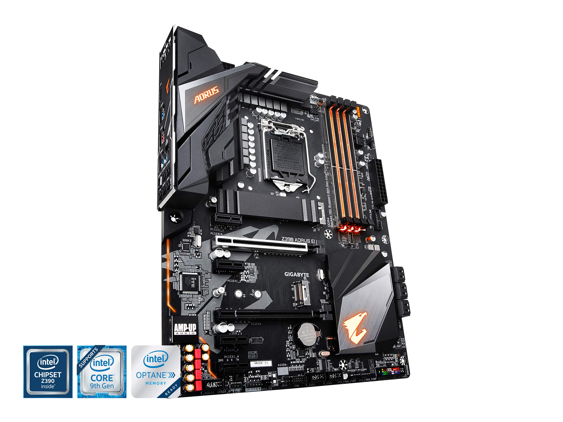 Gigabyte Z390 AORUS ELITE (Intel LGA1151/Z390/ATX/2xM.2/Realtek ALC1220/RGB Fusion/Gaming Motherboard)