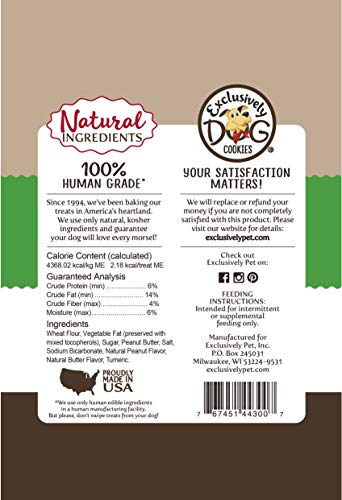 Exclusively Pet Best Buddy Bits-Peanut Butter Flavor, 5-1/2 oz Package