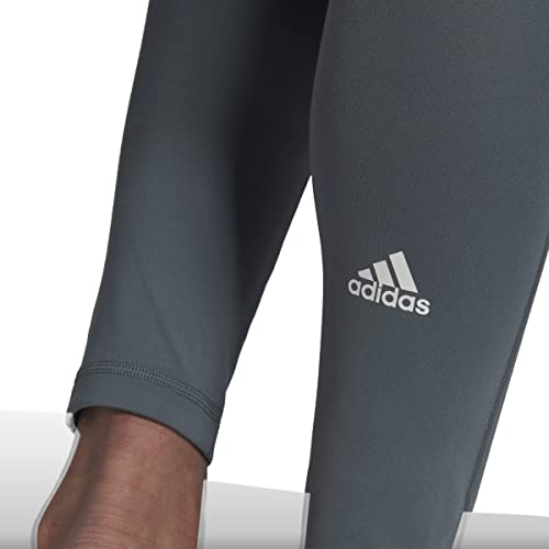 adidas Women's Yoga High Waisted Tights, Blue Oxide, Medium