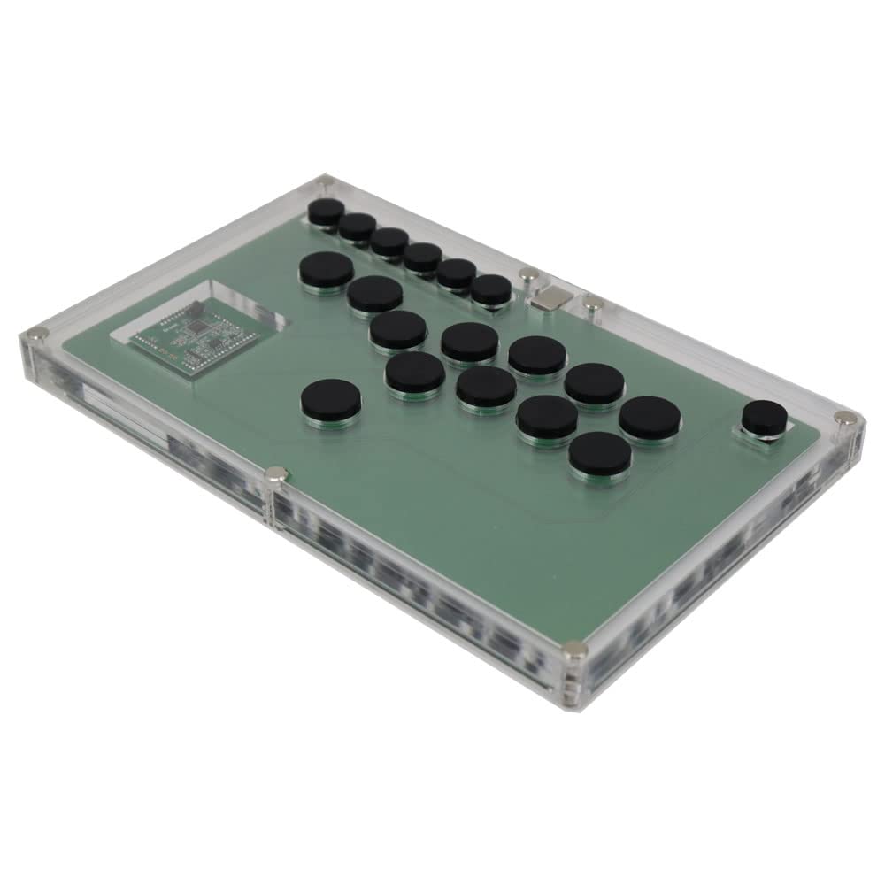 FightBox B1-PS Ultra-Thin All Buttons Leverless-Style Arcade Joystick Fight Stick Game Controller For PS4/PS3/PC Hot-Swap Cherry MX