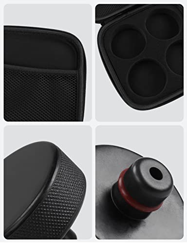 BASENOR Tesla Model 3/Y/S/X Jack Pad Lifting Pucks Jack Lift Pad Adapter Tool with Storage Case(Protects Battery & Chassis) (4 Packs) Accessories