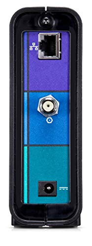 ARRIS SURFboard (8x4) DOCSIS 3.0 Cable Modem, approved for Cox, Spectrum, Xfinity & more (SB6141 Black) (Renewed)