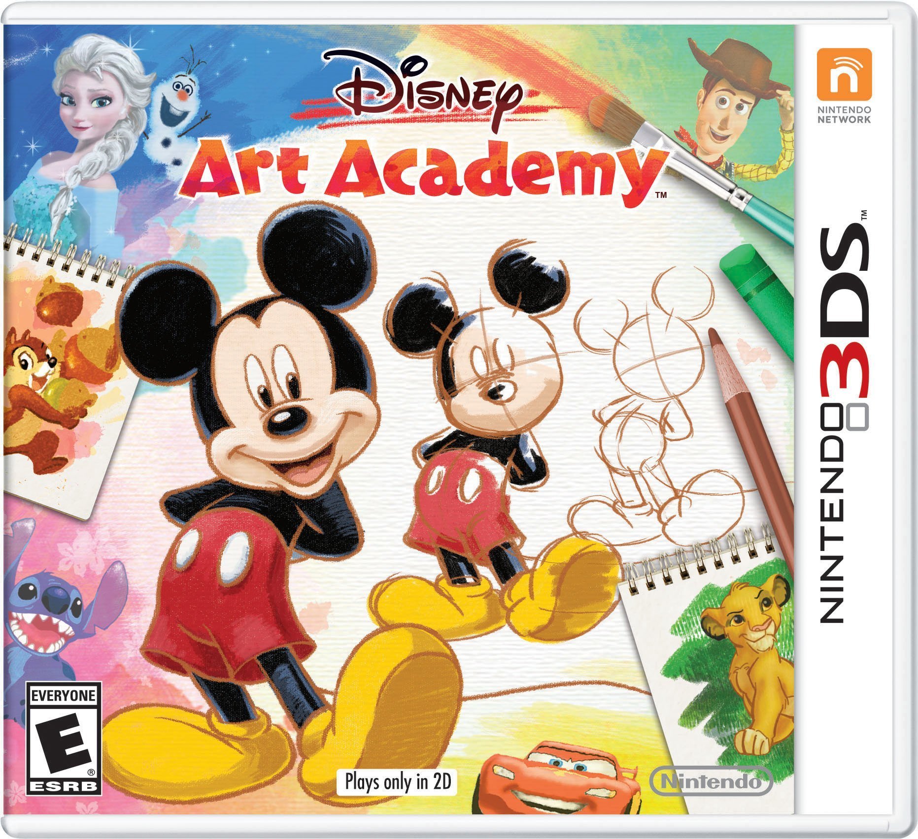 Disney Art Academy - Nintendo 3DS Standard Edition (Renewed)
