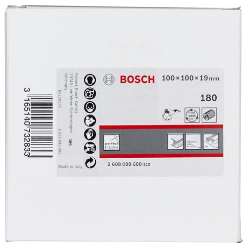 Bosch 2608000600 P180 Flap Sanding Wheel with Fleece, 0 V, Brown