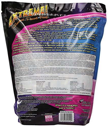 F.M.Brown'S 44512 Extreme Gourmet Parrot Food, 5-Pound