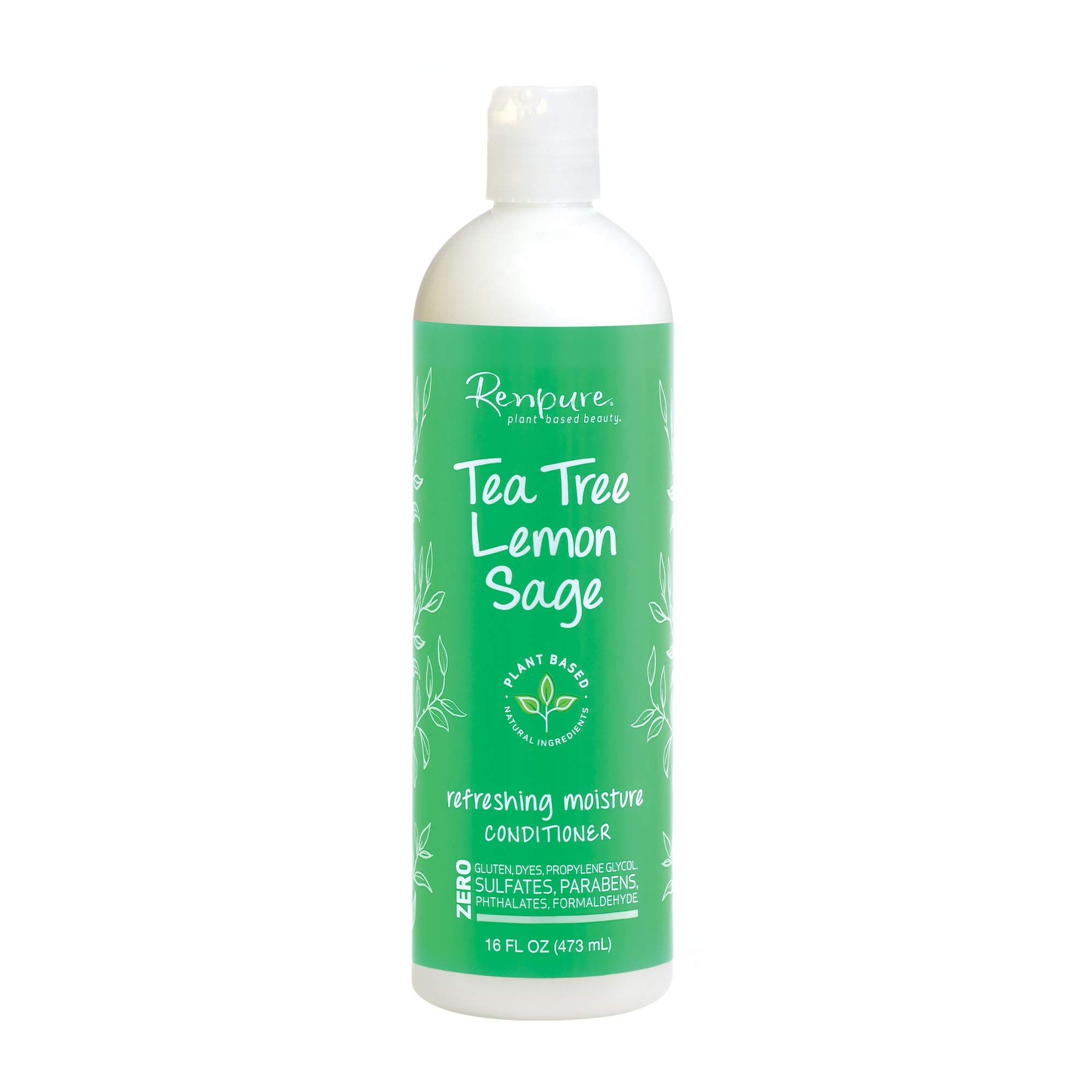 Renpure Tea Tree Lemon Sage Conditioner, 16 Oz (Pack Of 4)