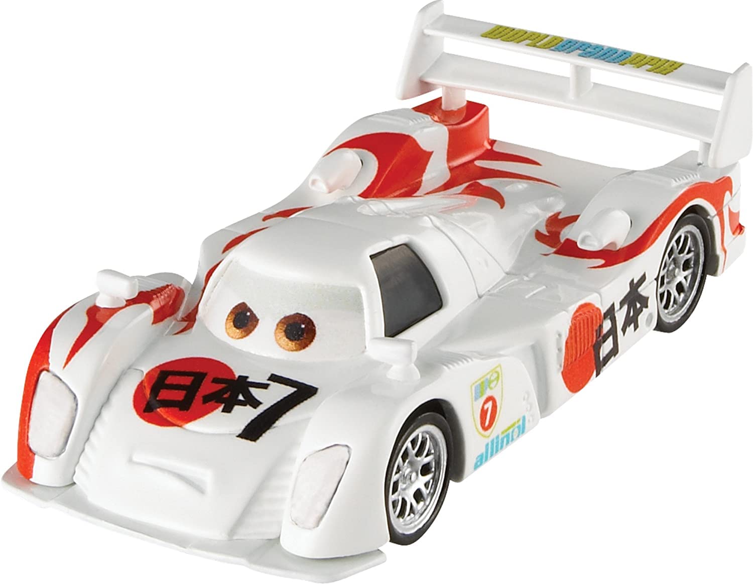 Disney Cars Shu Todoroki, [1:55 Scale] WGP White