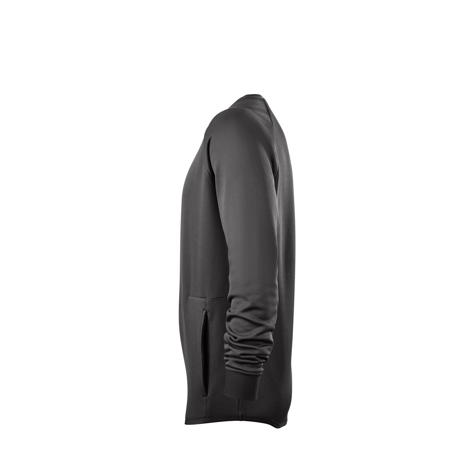 EvoShield Men's Heater Fleece, Charcoal, Large