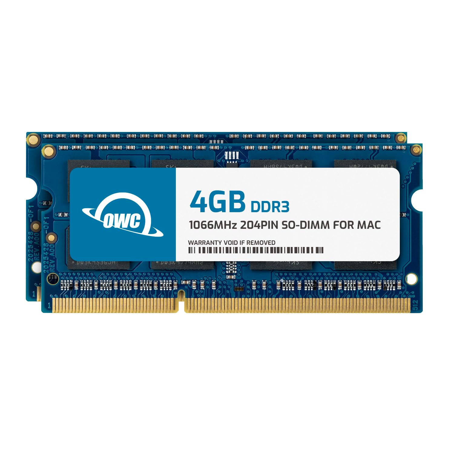 OWC 8 GB (2 X 4GB) ram PC8500 DDR3 1066MHz sodimm 204-pin Memory RAM Upgrade Kit, (OWC8566DDR3S8GP), Compatible with MacBook Pro, MacBook, Mac Mini and iMac (OWC8566DDR3S8GP)