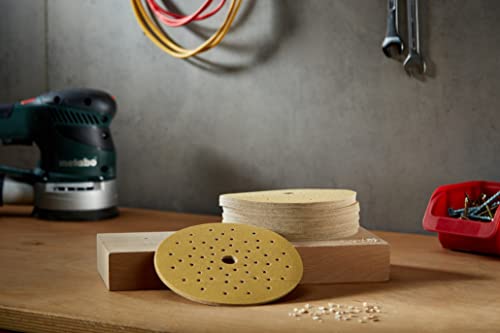 Bosch 2608621015 Pack of 50 Abrasive Discs for Sanding/Smoothing C470-150 mm, beige, 2608621019