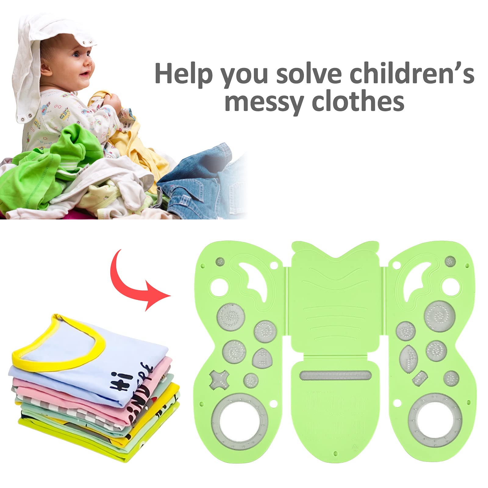 BoxLegend Shirt Folding Board Kids Clothes Folding Board with Original Deluxe Set Shirt Folder Durable Plastic Pink