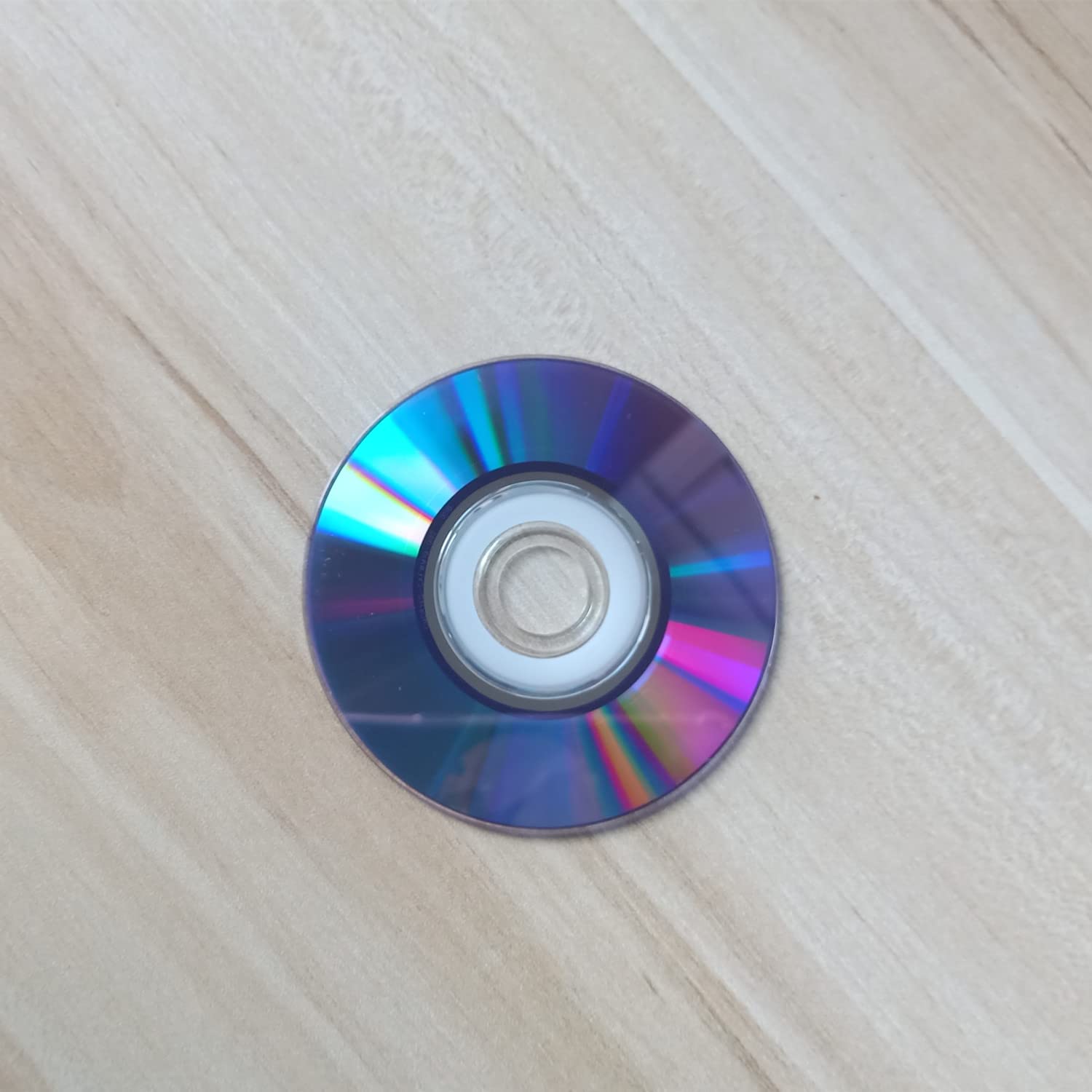 50 Pack 8cm White Surface Printable Mini Recordable Blank CD-R Discs for Music Data 215MB