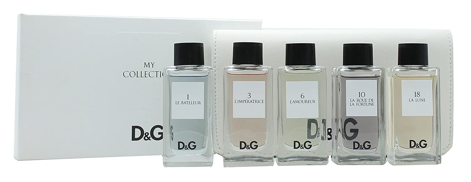 Dolce & Gabbana 5 Piece Mini Splash Gift Set for Unisex
