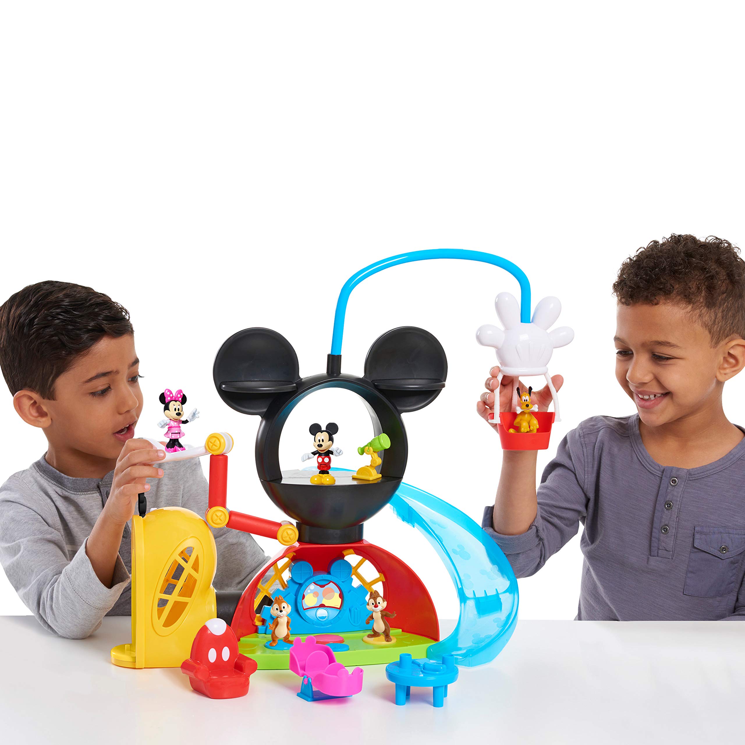 Disney Junior Mickey Mouse Clubhouse Adventures Playset and Bonus Figures, Lights and Sounds