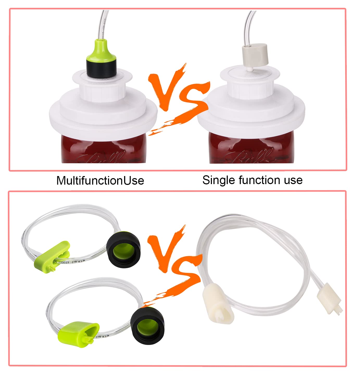Accessory Hose Compatible with FoodSaver,Accessory Hose FA2000,FM2000 and FM2100 GM FAX12 000 Compatible
