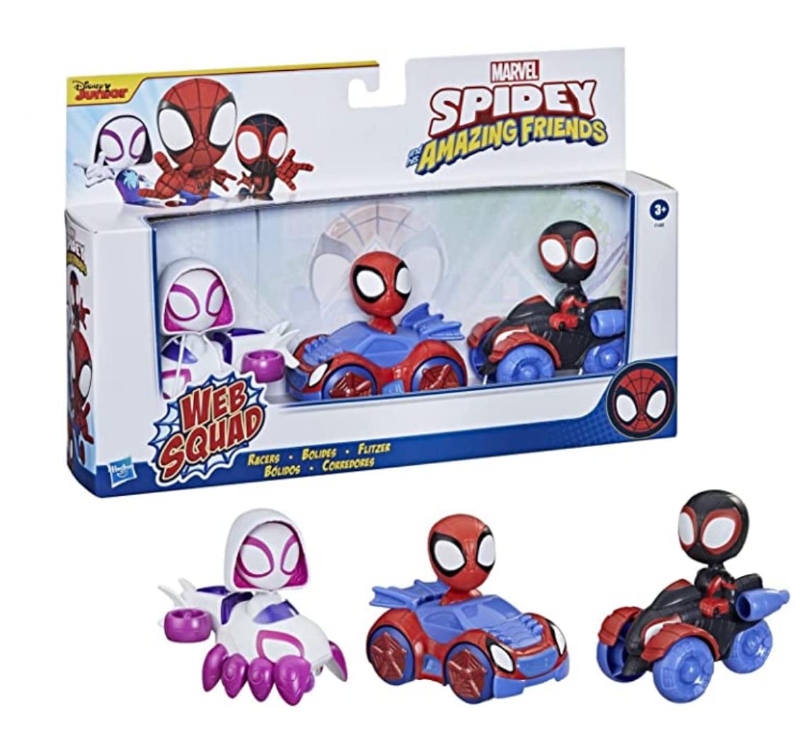 Disney Junior Spidey and His Amazing Friends Web Squad Racers