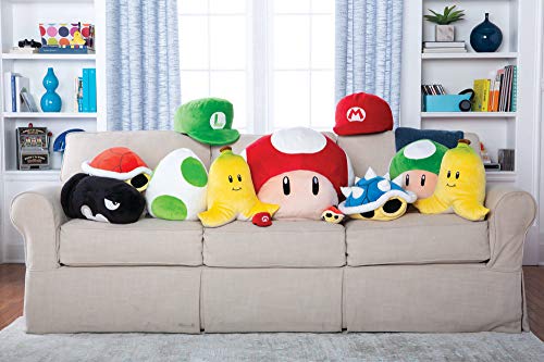 Club Mocchi- Mocchi- Nintendo Super Mario Plush - Red Mushroom Plushie - Collectible Jumbo Plushies - 22 Inch