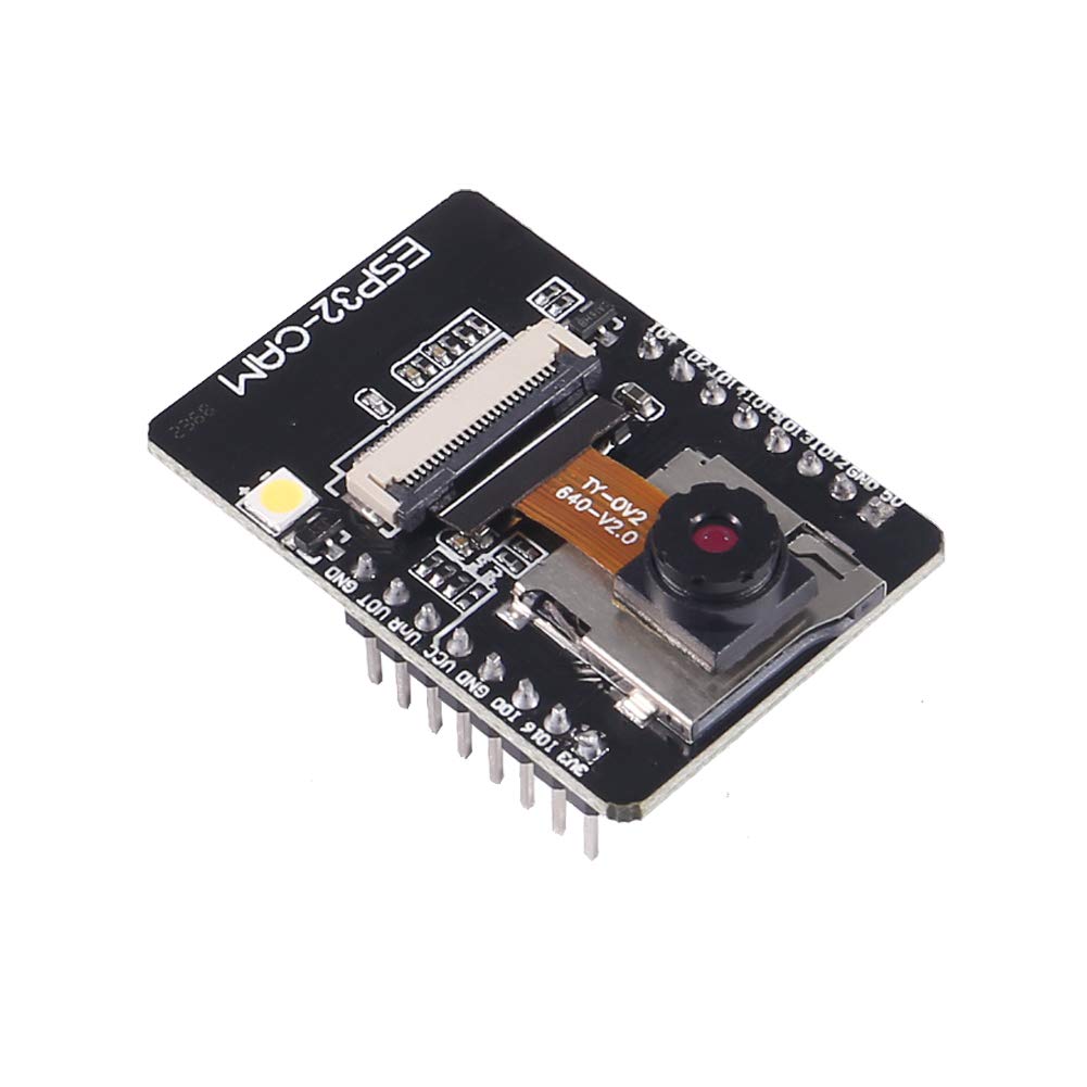 ACEIRMC 2pcs ESP32-CAM WiFi Bluetooth Camera Module Development Board ESP32 with Camera Module OV2640 2MP for Arduino (2pcs)