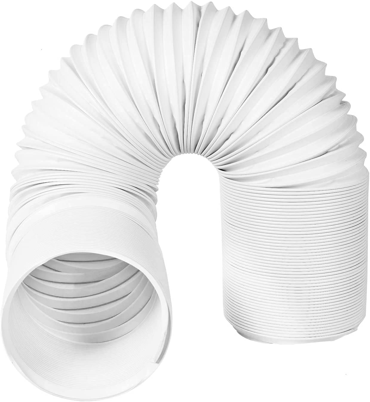 Air Conditioner Hose, Portable Exhaust Vent Hose with 5.1 Inch Diameter - Clockwise, with Length up to 80"