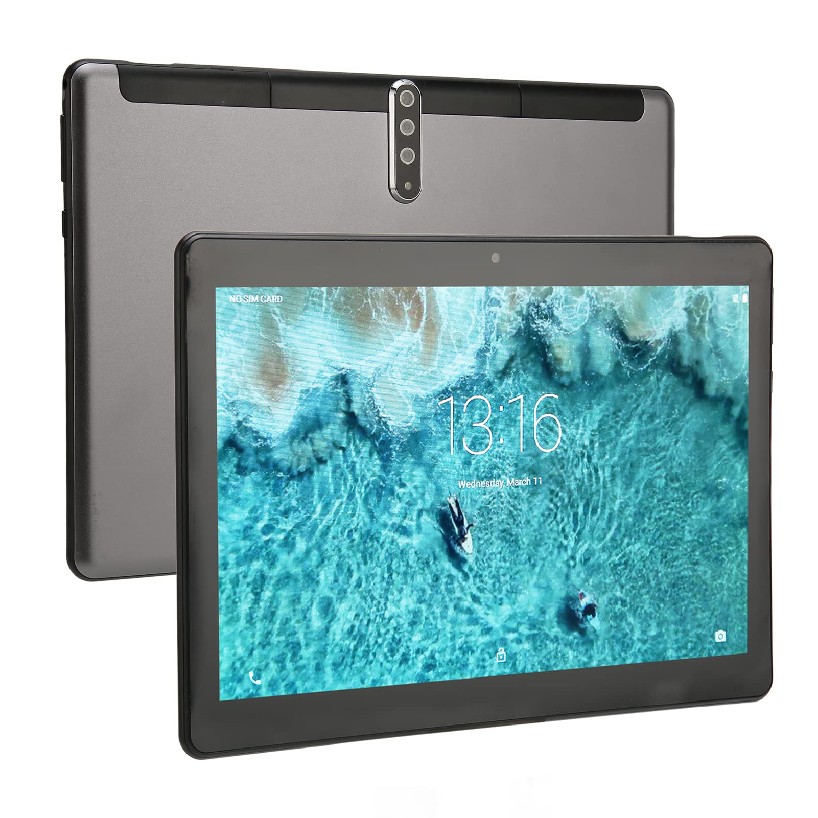 AMONIDA Phone Tablet, 100β240V Tablet 2 SIM Cards (US Plug)