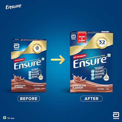 Abbott ensure Chocolate flavour 400gram low sugar previously know as glucerna sr