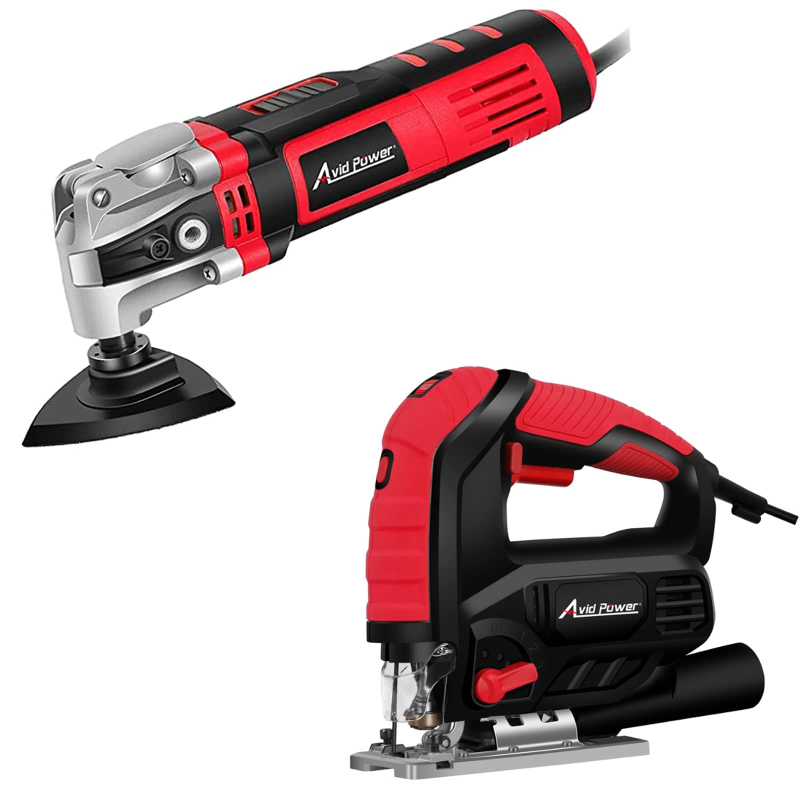 AVID POWER Oscillating Tool Bundle with 7.0A 3000 SPM Jig Saw