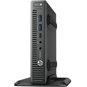 HP ProDesk 600 G2-Mini, Core i5-6500T 2.5GHz, 16GB RAM, 480GB Solid State Drive, Windows 10 Pro 64bit, Internal WiFi, (Renewed)