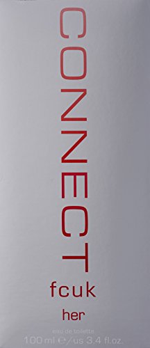 Fcuk Connect for Her By Fcuk for Women Eau-de-toilette Spray, 3.4-Ounce