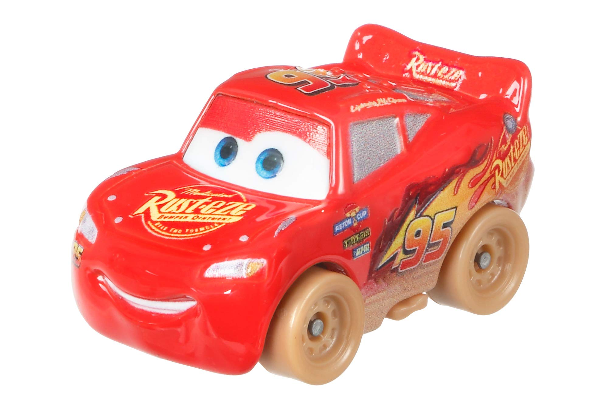 Cars Disney Pixar GBC70 Mini Derby Racers Series 3-Pack, Multicolour, 4,5 x 1 x 1 cm