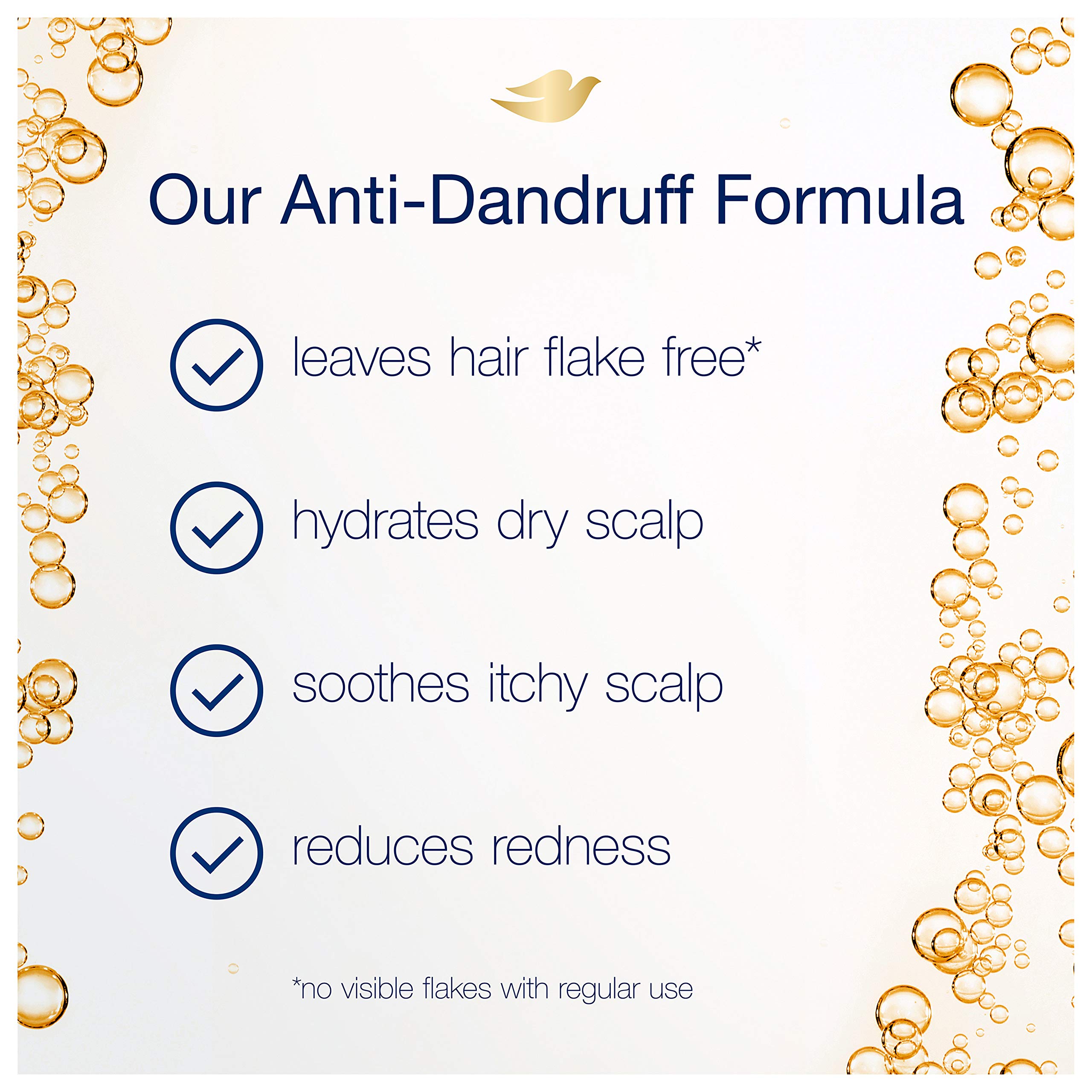 Dove DermaCare Scalp Anti-Dandruff Conditioner Dry and Itchy Scalp Dryness and Itch Relief with Pyrithione Zinc 12 oz