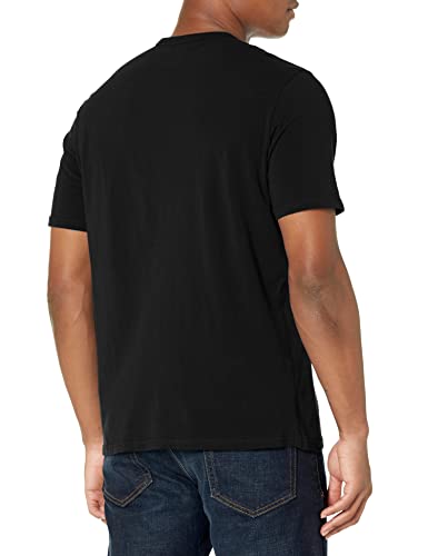 Calvin Klein Men's Cotton Stretch Lounge Short Sleeve Crewneck, Black