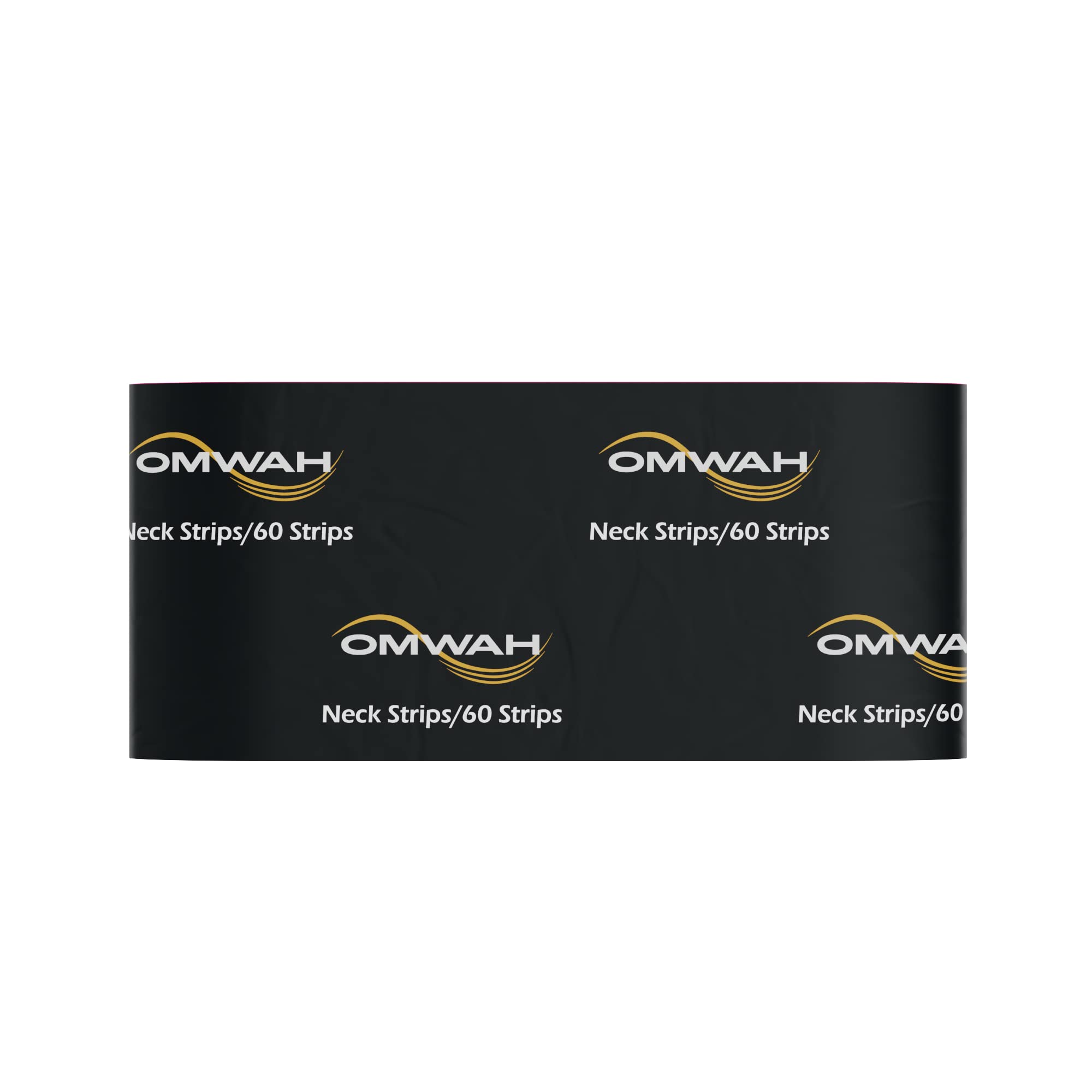 OMWAH Professional Neck Strips (1 Carton- 720 Pieces) - 12 Packs With 60 Per Pack for Hair Cutting, Barber and Salon Use