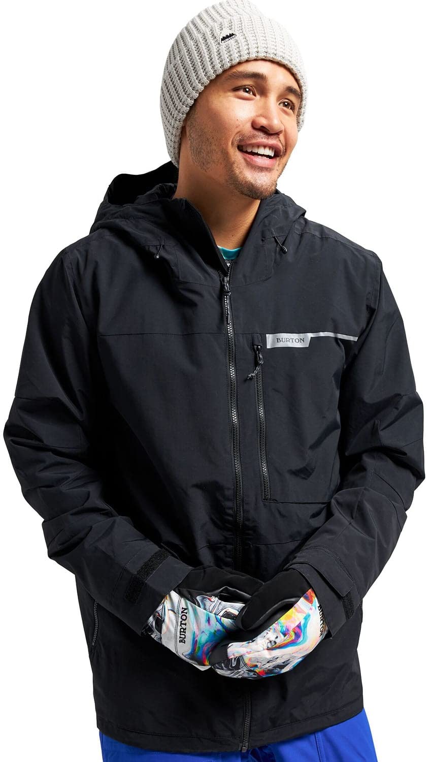 Burton Men's Standard Peasy Jacket, True Black, Small