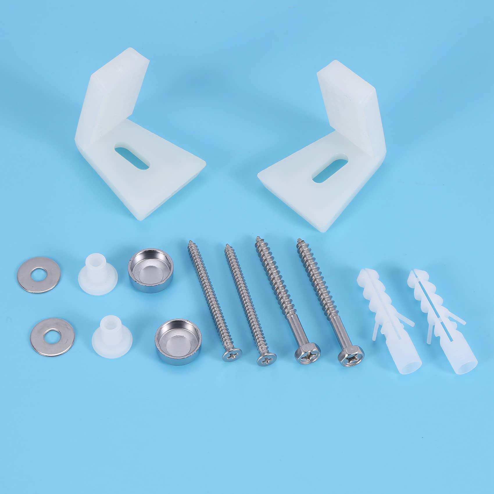 Soaying Bathroom Angled Floor Wc Toilet Pan Bidet Or Semi Pedestal Fixing Kit Bolts