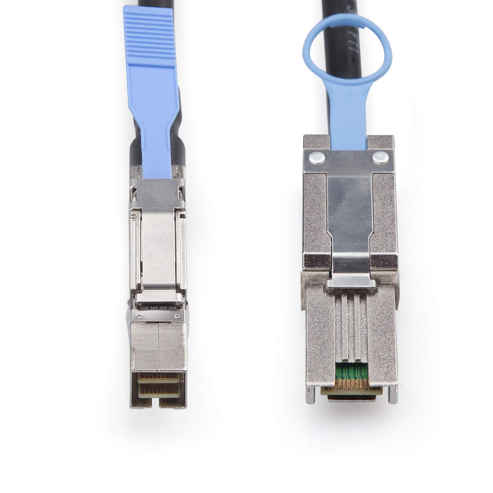 SFF-8644 to Mini SAS SFF-8088 HD Cable, 6Gbps External 26Pin SAS2.0 Hybrid Cable Attached SCSI for Raid Systems, DataCenter, Servers, Workstations and Desktops, 100-Ohm, 2-Meter(6.6-ft)