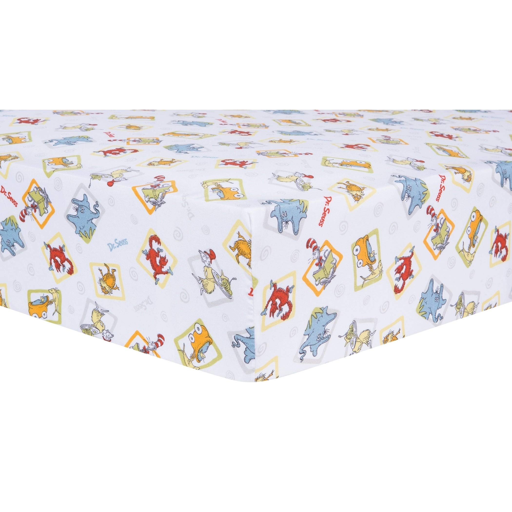 Trend Lab Dr. Seuss Friends 5 Piece Crib Bedding Set, Multi (30016)