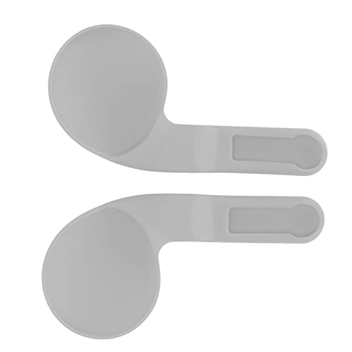 Silicone Earmuffs Replacement VR Silicone Earmuffs Enhance Earphone Sound Earphone Extension Cover for Oculus Quest 2(Grey)