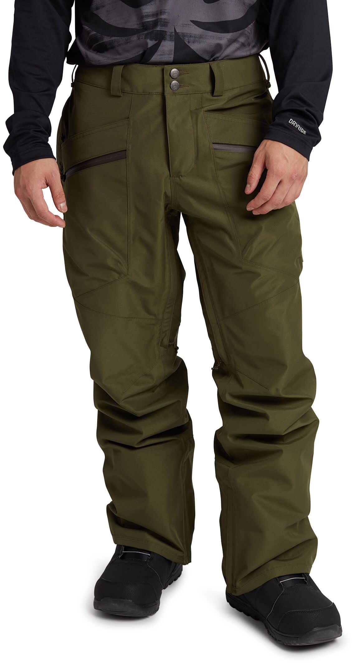 Burton Vent Gore-Tex Snowboard Pants Mens Sz L Keef