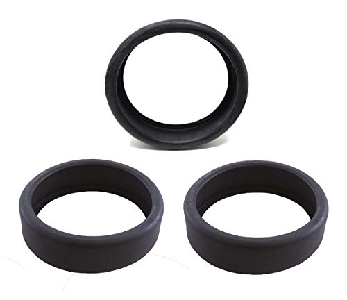 ATIE 3900 Sport Pool Cleaner Wide Trax Tire 48-232 for Zodiac Polaris 3900 Sport/P39 Pool Cleaner with Wide Trax Tire 48-232 Black (3 Pack)