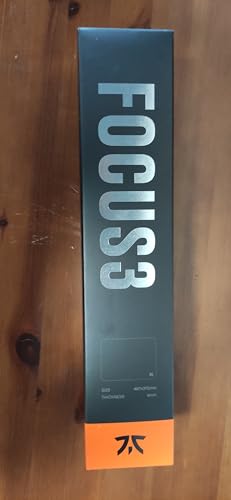 Fnatic | Focus 3 | Large Size | Soft Cloth Performance Gaming Mouse Mat | Control Surface | 19.17" x 14.65" x 0.16"