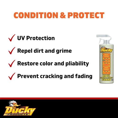 DUCKY PRODUCTS Defender: Vinyl, Rubber & Plastic Guard Spray, 16 Oz