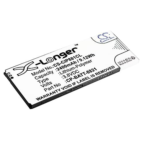 Auronino Cisco Replacement Battery for 8800 Compatible with CP-BATT-8821 GP-S10-374192-010H 74-102376-01(2400mAh)
