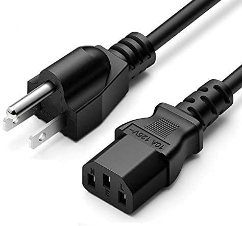 BestCH AC in Power Cord Cable Outlet Socket Plug Lead for Wasabi Mango UHD490 Real 4K HDMI 2.0 49 LG AH-IPS UHD DP Perfect Pixel Monitor UHD550 Real 4K HDMI 2.0 55 LG AH-IPS DP 1.2 UHD