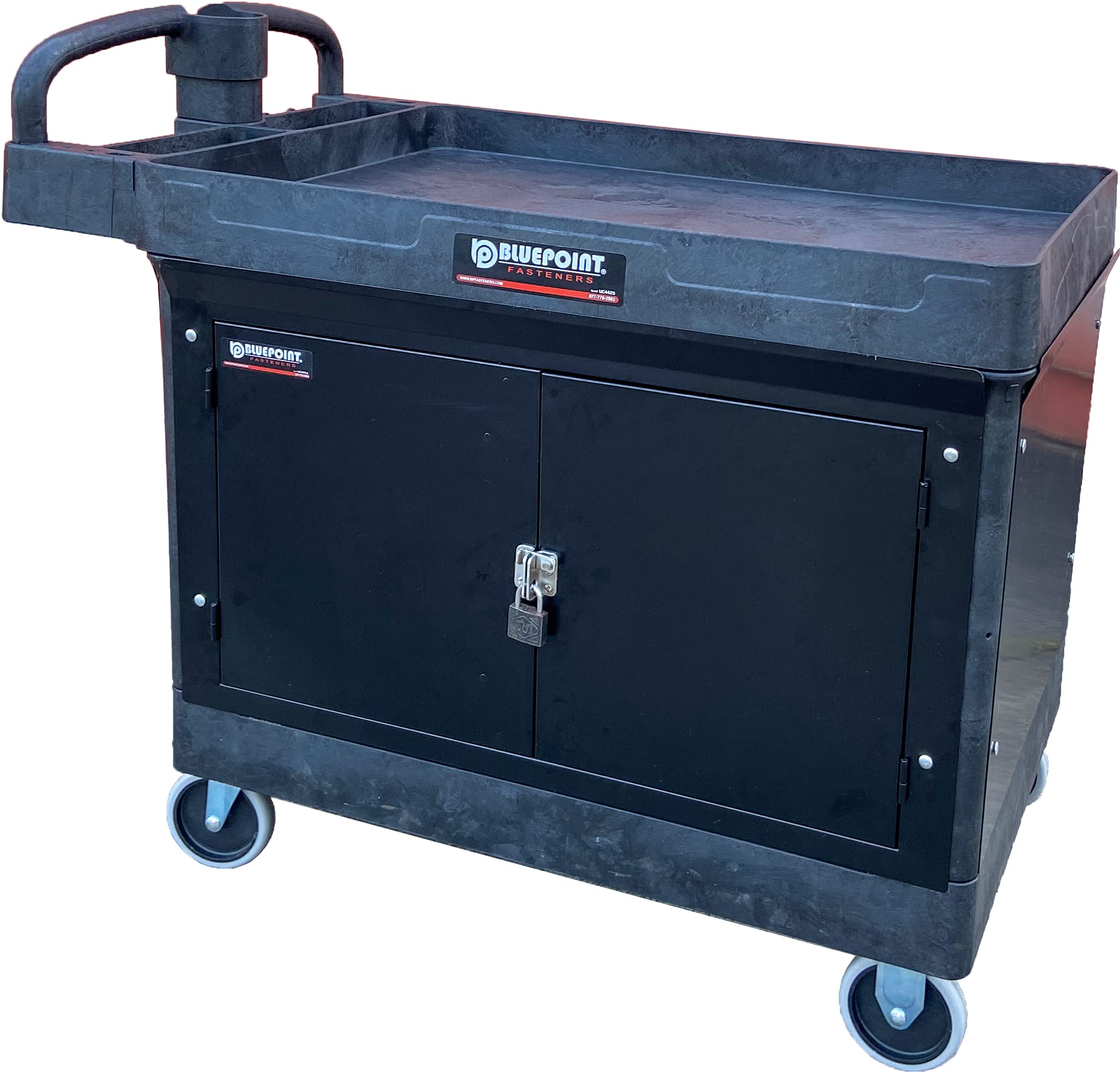 BluePoint Fasteners BLUEPOINT Utility Service Cart SC4425 + Armor SC4425-A. Load Capacity: 500 Lbs. Item # SC4425AR. (Assembly Required)