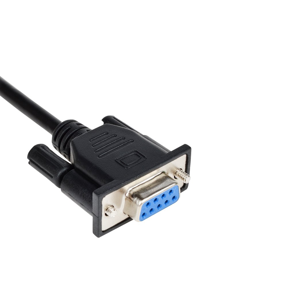 LFHUKEJI RJ45 to RS232, DB9 9-Pin Serial Port Female to RJ45 Cat5 Ethernet LAN Console 4.9Ft
