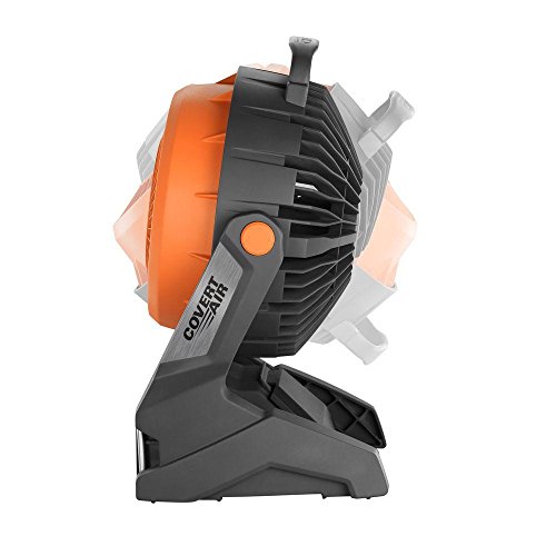 RIDGID 18 volt gen5x portable hybrid job site fan R860720 + R840087 battery & R840095 charger