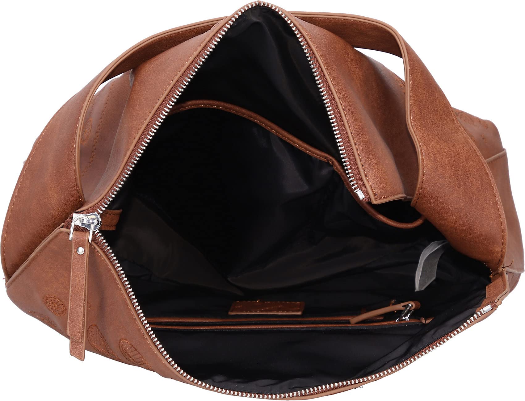Desigual womens Hand Bag, Brown, U US