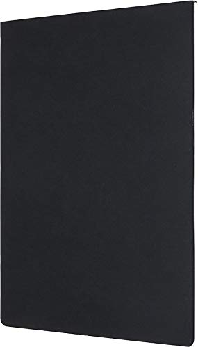 Moleskine Art Sketch Pad, Soft Cover, A4 (8.25" x 11.75") Plain/Blank, Black, 48 Pages