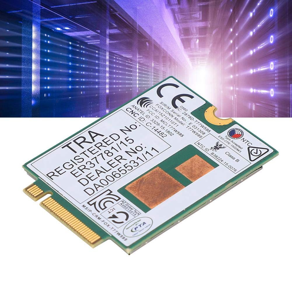 M.2 PCIe Card Laptop Network Adapter T77W595 4G Modem Module LT4120 796928-001 for HP Probook/EliteBook 820 840 850 G2 G3, 150 Mbps