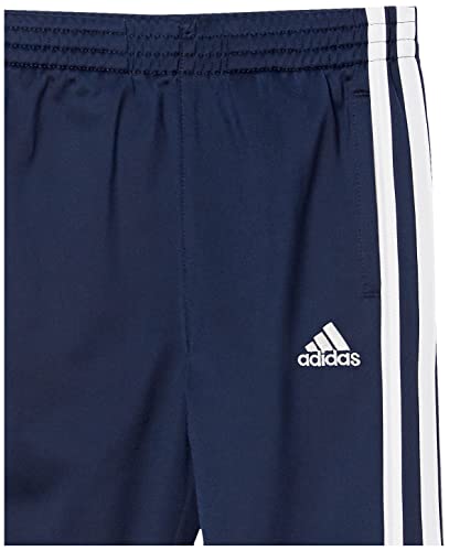 adidas boys Zip Front Tricot Jacket and Track Pants Shorts Set, Vivid Red, 4-8 Years US